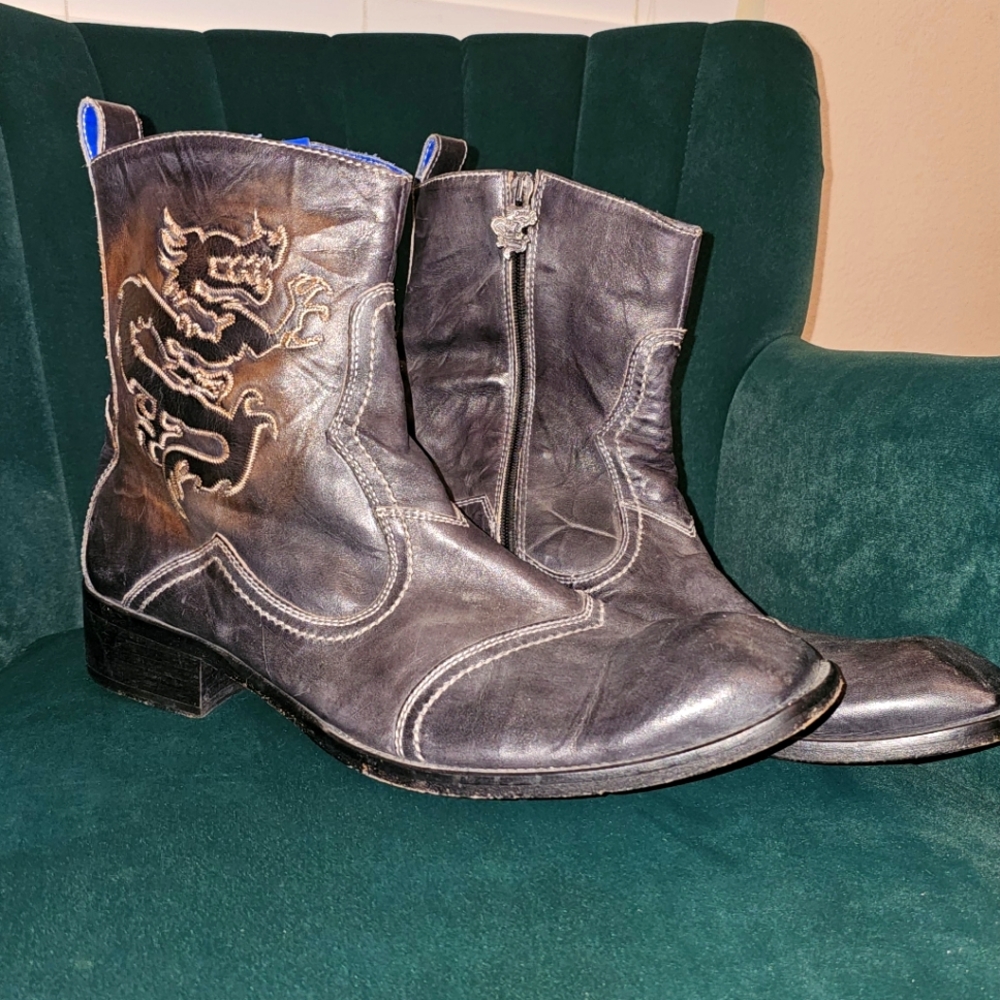 Authentic Mark Nason Dragon Boots - Gem